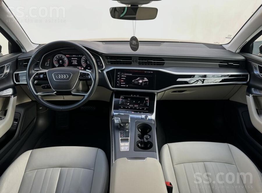 Black Audi A6 2022 in Riga, with an engine capacity of 2.00 L and mileage of 79 thousand km for 30550 €, photo 25 on AUTOMOTO.COM.LV
