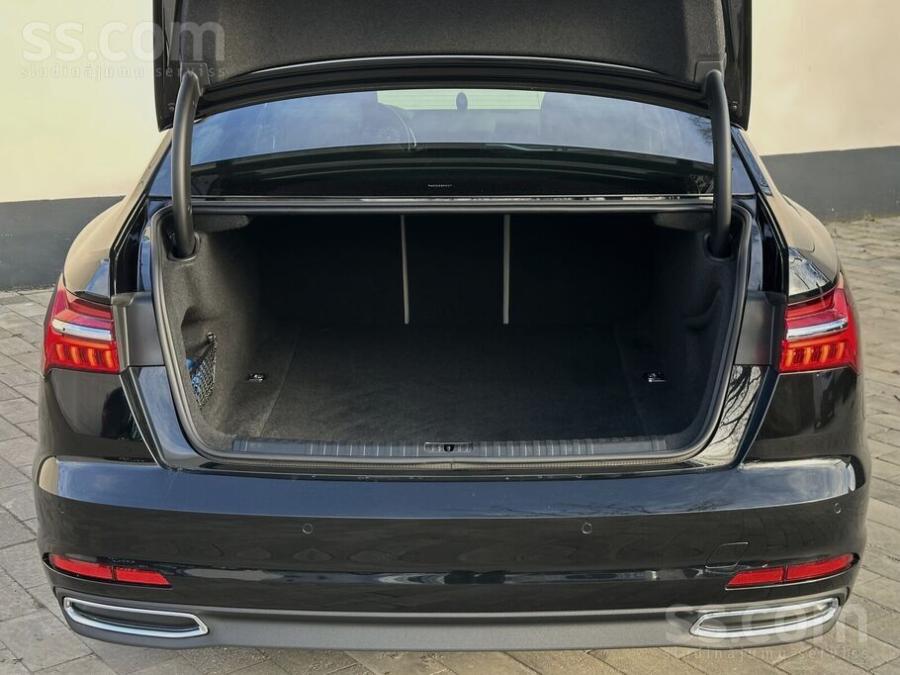 Black Audi A6 2022 in Riga, with an engine capacity of 2.00 L and mileage of 79 thousand km for 30550 €, photo 28 on AUTOMOTO.COM.LV