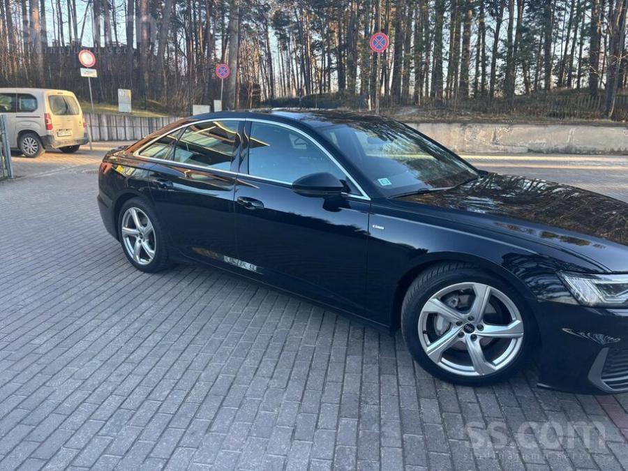 Melns Audi A6 2022 Jūrmala, ar dzinēja tilpumu 2.00 L un nobraukumu 83 tūkst. km par 29990 €, foto 4 vietnē AUTOMOTO.COM.LV