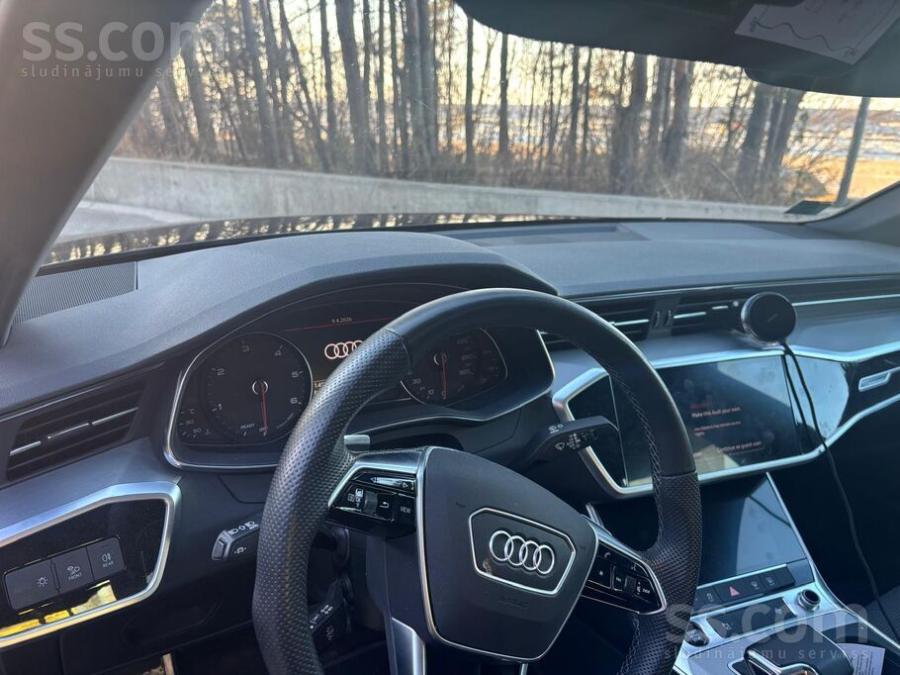 Melns Audi A6 2022 Jūrmala, ar dzinēja tilpumu 2.00 L un nobraukumu 83 tūkst. km par 29990 €, foto 7 vietnē AUTOMOTO.COM.LV