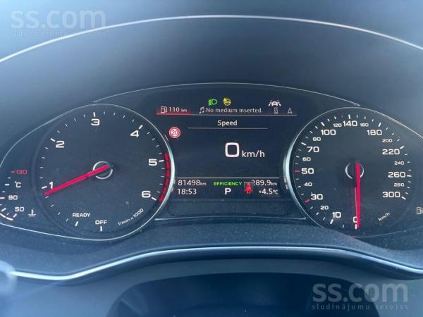 Черный Ауди А6 2022 в Юрмала, объемом двигателя 2.00 л и пробегом 83 тыс. км за 29990 €, фото 8 на AUTOMOTO.COM.LV