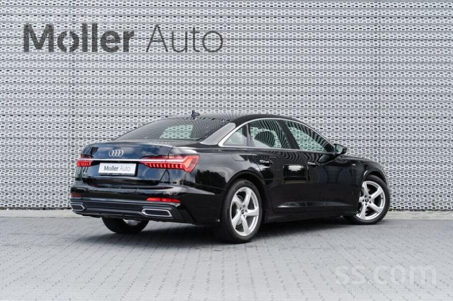 Melns Audi A6 2022 Rīga, ar dzinēja tilpumu 2.00 L un nobraukumu 88 tūkst. km par 29600 €, foto 5 vietnē AUTOMOTO.COM.LV