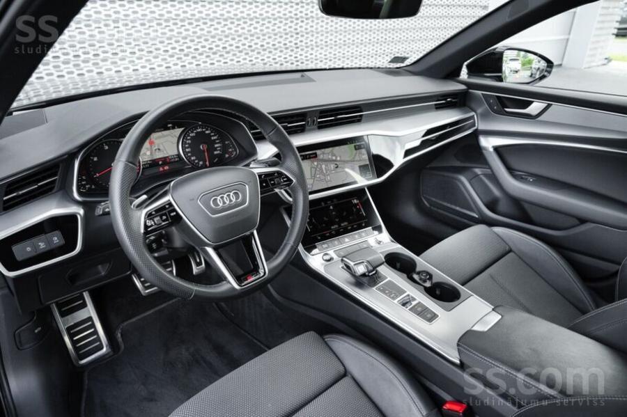 Melns Audi A6 2022 Rīga, ar dzinēja tilpumu 2.00 L un nobraukumu 88 tūkst. km par 29600 €, foto 14 vietnē AUTOMOTO.COM.LV