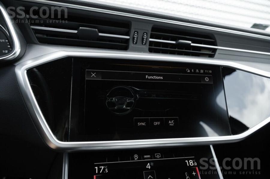 Melns Audi A6 2022 Rīga, ar dzinēja tilpumu 2.00 L un nobraukumu 88 tūkst. km par 29600 €, foto 24 vietnē AUTOMOTO.COM.LV