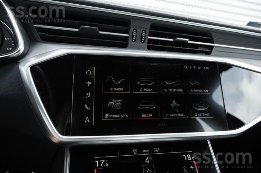 Melns Audi A6 2022 Rīga, ar dzinēja tilpumu 2.00 L un nobraukumu 88 tūkst. km par 29600 €, foto 26 vietnē AUTOMOTO.COM.LV