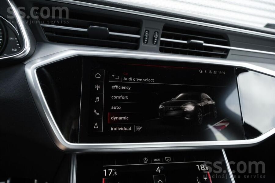 Melns Audi A6 2022 Rīga, ar dzinēja tilpumu 2.00 L un nobraukumu 88 tūkst. km par 29600 €, foto 28 vietnē AUTOMOTO.COM.LV