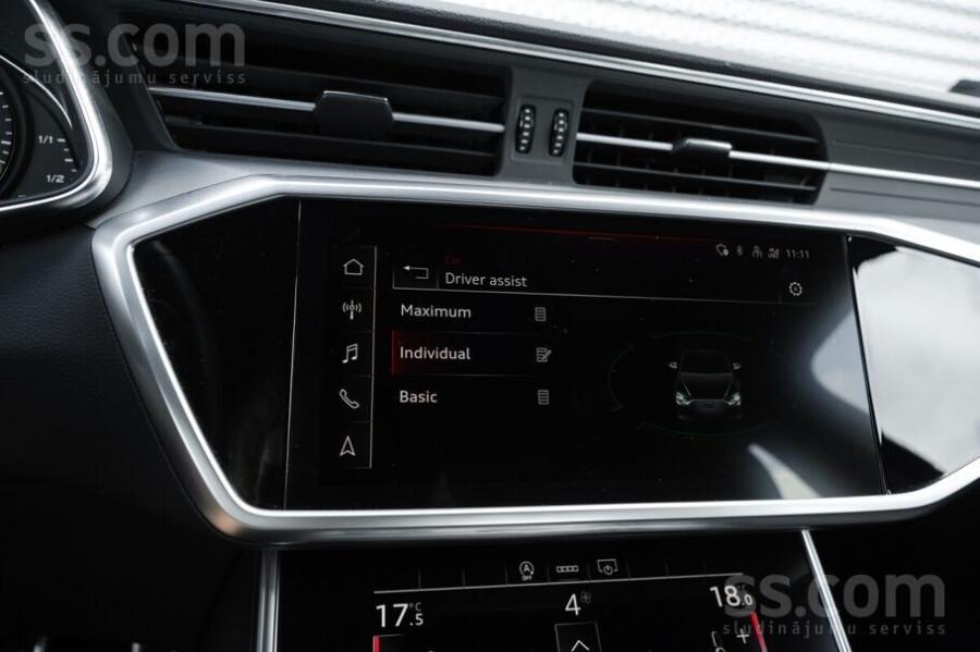 Melns Audi A6 2022 Rīga, ar dzinēja tilpumu 2.00 L un nobraukumu 88 tūkst. km par 29600 €, foto 29 vietnē AUTOMOTO.COM.LV