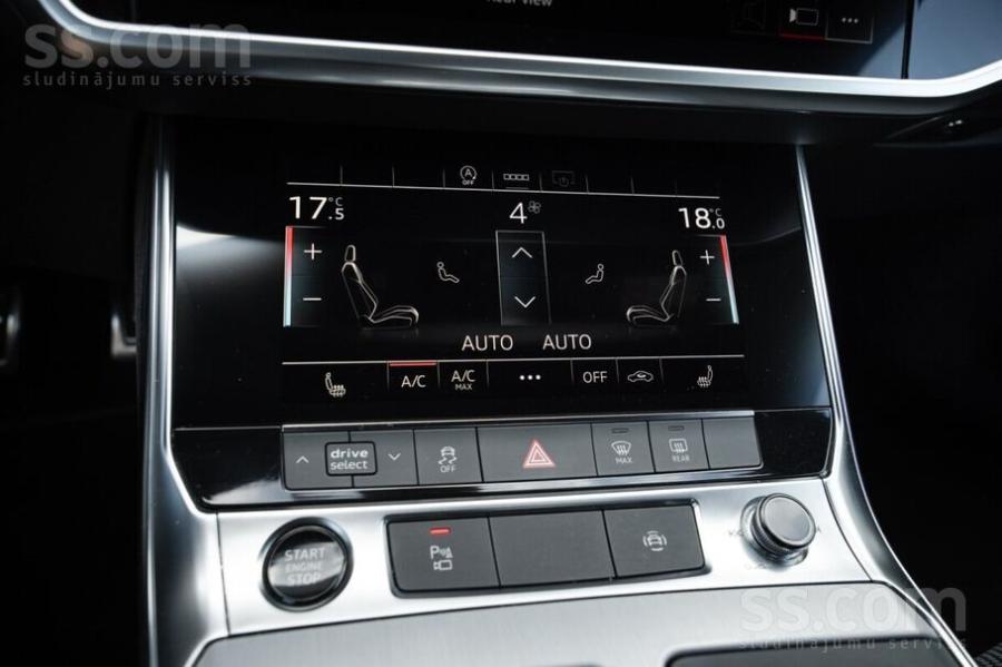 Melns Audi A6 2022 Rīga, ar dzinēja tilpumu 2.00 L un nobraukumu 88 tūkst. km par 29600 €, foto 33 vietnē AUTOMOTO.COM.LV