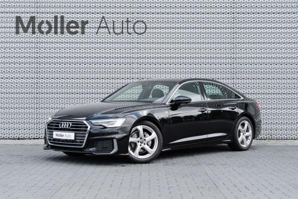 Melns Audi A6 2022 Mārupe, ar dzinēja tilpumu 2.00 L un nobraukumu 88 tūkst. km par 29600 €, foto 1 vietnē AUTOMOTO.COM.LV
