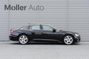 Black Audi A6 2022 in Marupe, with an engine capacity of 2.00 L and mileage of 88 thousand km for 29600 €, photo 6 on AUTOMOTO.COM.LV