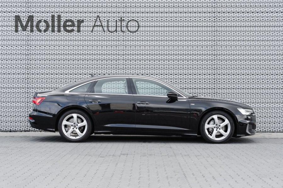 Black Audi A6 2022 in Marupe, with an engine capacity of 2.00 L and mileage of 88 thousand km for 29600 €, photo 6 on AUTOMOTO.COM.LV
