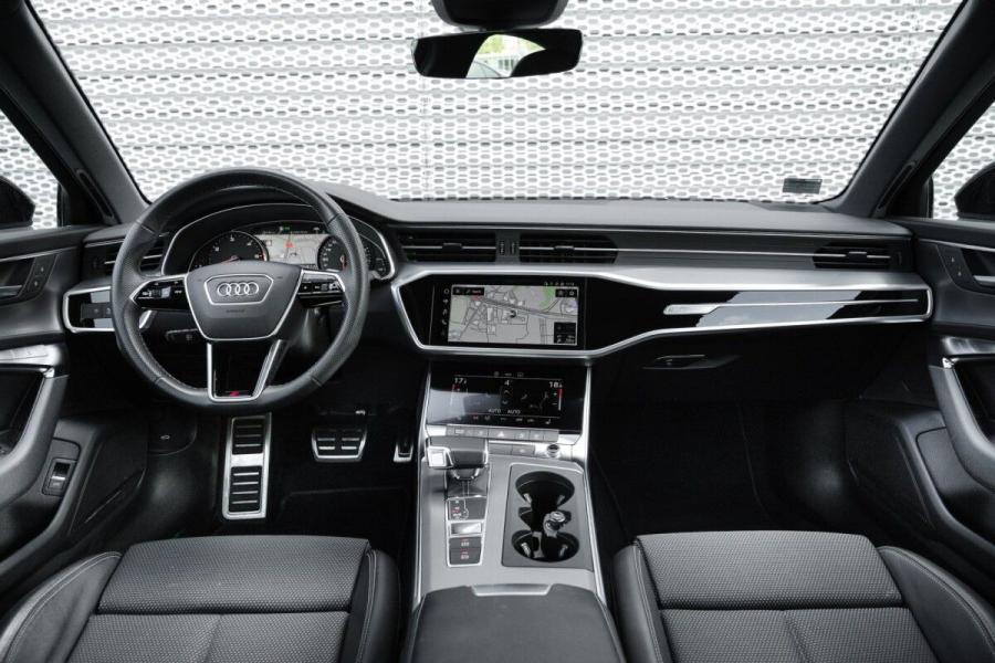 Black Audi A6 2022 in Marupe, with an engine capacity of 2.00 L and mileage of 88 thousand km for 29600 €, photo 7 on AUTOMOTO.COM.LV