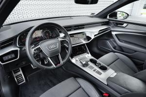Black Audi A6 2022 in Marupe, with an engine capacity of 2.00 L and mileage of 88 thousand km for 29600 €, photo 14 on AUTOMOTO.COM.LV