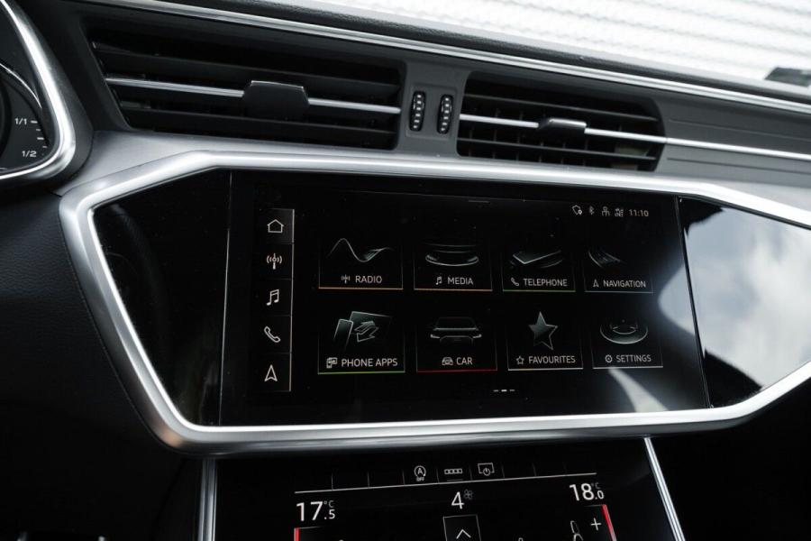 Black Audi A6 2022 in Marupe, with an engine capacity of 2.00 L and mileage of 88 thousand km for 29600 €, photo 26 on AUTOMOTO.COM.LV