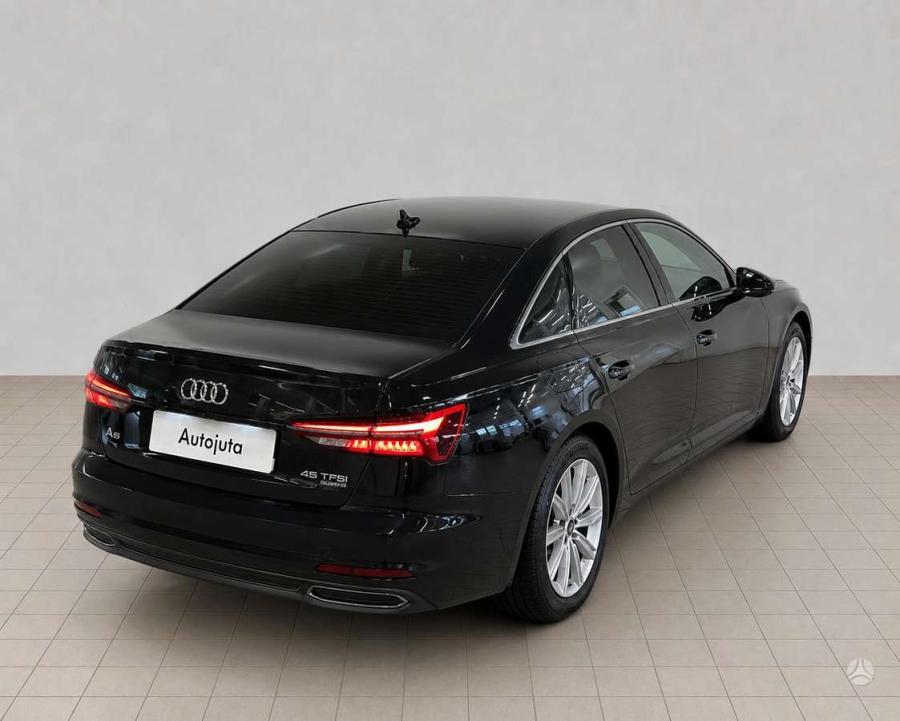 Melns Audi A6 2022 Kauņa, ar dzinēja tilpumu 1.98 L un nobraukumu 66 tūkst. km par 33500 €, foto 5 vietnē AUTOMOTO.COM.LV