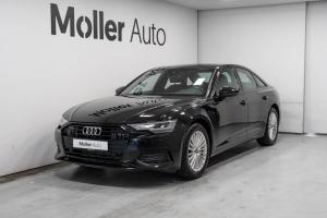 Melns Audi A6 2022 Viļņa, ar dzinēja tilpumu 2.00 L un nobraukumu 76 tūkst. km par 31950 €, foto  vietnē AUTOMOTO.COM.LV