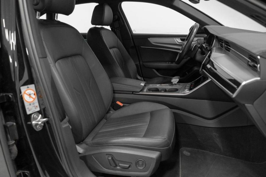 Melns Audi A6 2022 Viļņa, ar dzinēja tilpumu 2.00 L un nobraukumu 76 tūkst. km par 31950 €, foto 8 vietnē AUTOMOTO.COM.LV