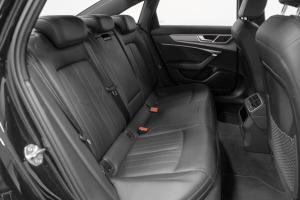 Melns Audi A6 2022 Viļņa, ar dzinēja tilpumu 2.00 L un nobraukumu 76 tūkst. km par 31950 €, foto 9 vietnē AUTOMOTO.COM.LV