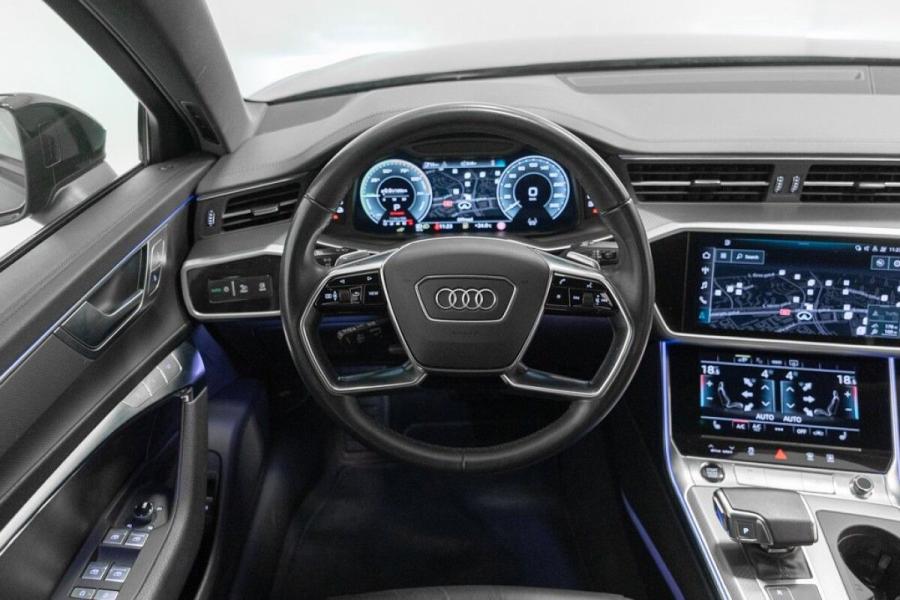 Melns Audi A6 2022 Viļņa, ar dzinēja tilpumu 2.00 L un nobraukumu 76 tūkst. km par 31950 €, foto 12 vietnē AUTOMOTO.COM.LV