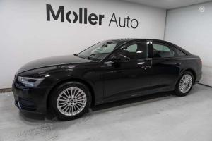 Black Audi A6 2022 in Vilnius, with an engine capacity of 2.00 L and mileage of 76 thousand km for 31950 €, photo 3 on AUTOMOTO.COM.LV