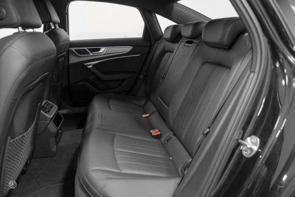 Black Audi A6 2022 in Vilnius, with an engine capacity of 2.00 L and mileage of 76 thousand km for 31950 €, photo 6 on AUTOMOTO.COM.LV