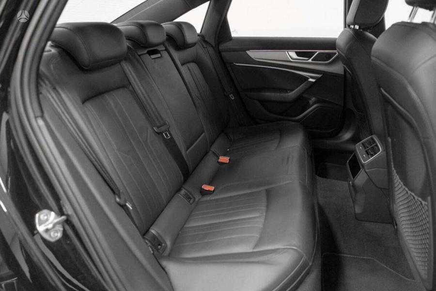 Black Audi A6 2022 in Vilnius, with an engine capacity of 2.00 L and mileage of 76 thousand km for 31950 €, photo 9 on AUTOMOTO.COM.LV