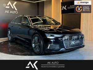 Black Audi A6 2023 in Kaunas, with an engine capacity of 2.97 L and mileage of 103 thousand km for 35990 €, photo  on AUTOMOTO.COM.LV