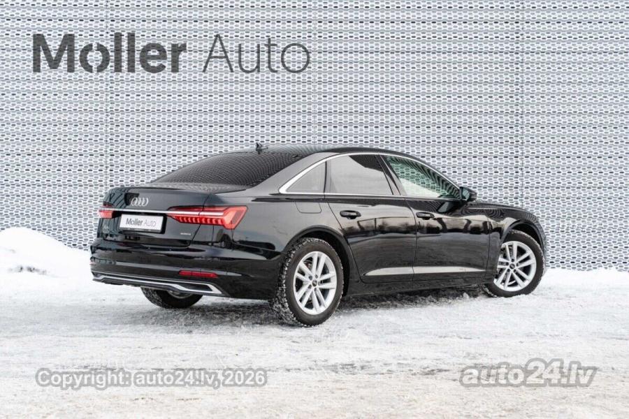 Melns Audi A6 2023 Rīga, ar dzinēja tilpumu 2.00 L un nobraukumu 15 tūkst. km par 40889 €, foto 5 vietnē AUTOMOTO.COM.LV