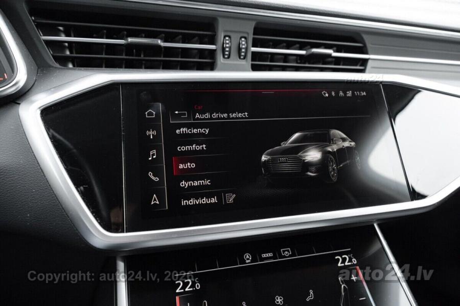 Melns Audi A6 2023 Rīga, ar dzinēja tilpumu 2.00 L un nobraukumu 15 tūkst. km par 40889 €, foto 21 vietnē AUTOMOTO.COM.LV