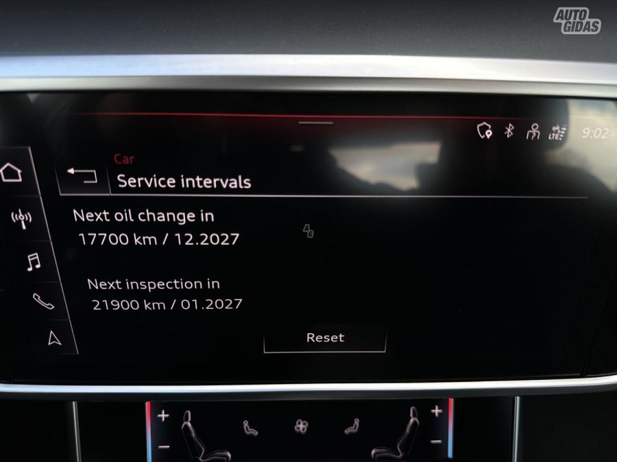Melns Audi A6 2023 Avižieniai, ar dzinēja tilpumu 2.00 L un nobraukumu 66 tūkst. km par 32450 €, foto 30 vietnē AUTOMOTO.COM.LV