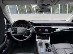 Black Audi A6 2023 in Vilnius, with an engine capacity of 1.98 L and mileage of 46 thousand km for 33500 €, photo 12 on AUTOMOTO.COM.LV