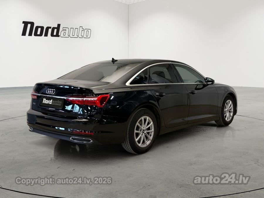 Black Audi A6 2023 in Tallinn, with an engine capacity of 2.00 L and mileage of 69 thousand km for 34900 €, photo 3 on AUTOMOTO.COM.LV