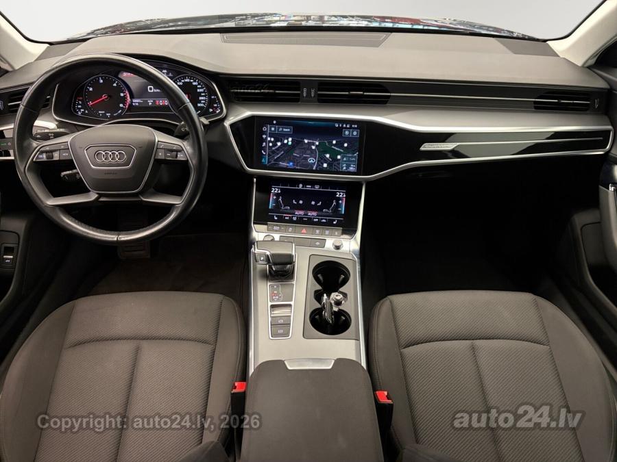 Black Audi A6 2023 in Tallinn, with an engine capacity of 2.00 L and mileage of 69 thousand km for 34900 €, photo 8 on AUTOMOTO.COM.LV