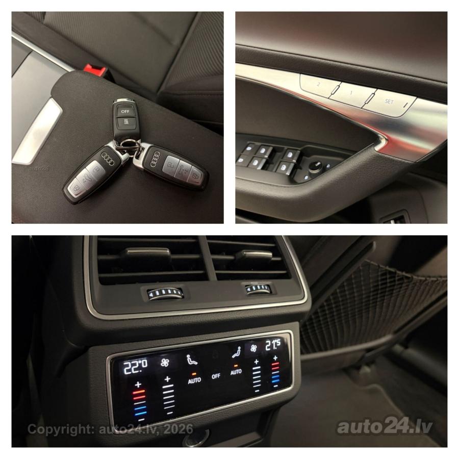 Black Audi A6 2023 in Tallinn, with an engine capacity of 2.00 L and mileage of 69 thousand km for 34900 €, photo 9 on AUTOMOTO.COM.LV