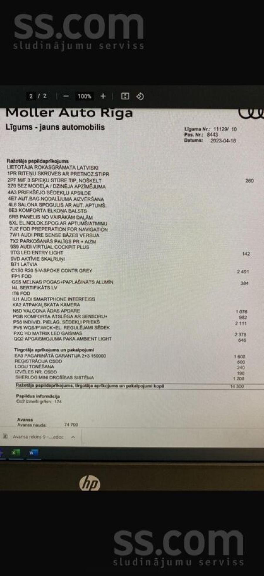 Melns Audi A6 2023 Rīga, ar dzinēja tilpumu 3.00 L un nobraukumu 116 tūkst. km par 45000 €, foto 9 vietnē AUTOMOTO.COM.LV
