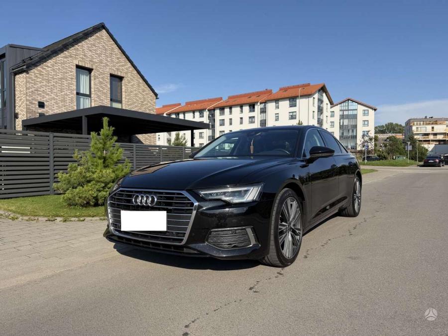 Черный Ауди А6 2023 в Клайпеда, объемом двигателя 1.97 л и пробегом 69 тыс. км за 32900 €, фото 1 на AUTOMOTO.COM.LV
