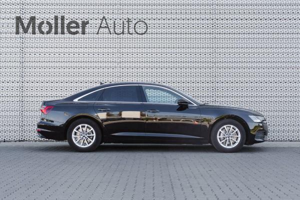 Black Audi A6 2023 in Marupe, with an engine capacity of 2.00 L and mileage of 50 thousand km for 27900 €, photo 5 on AUTOMOTO.COM.LV