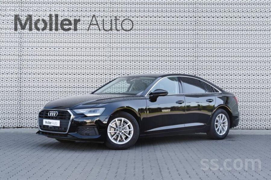 Melns Audi A6 2023 Rīga, ar dzinēja tilpumu 2.00 L un nobraukumu 50 tūkst. km par 27900 €, foto 1 vietnē AUTOMOTO.COM.LV