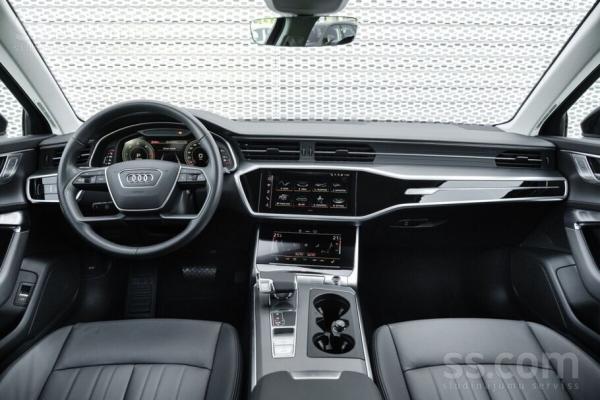 Melns Audi A6 2023 Rīga, ar dzinēja tilpumu 2.00 L un nobraukumu 50 tūkst. km par 27900 €, foto 6 vietnē AUTOMOTO.COM.LV