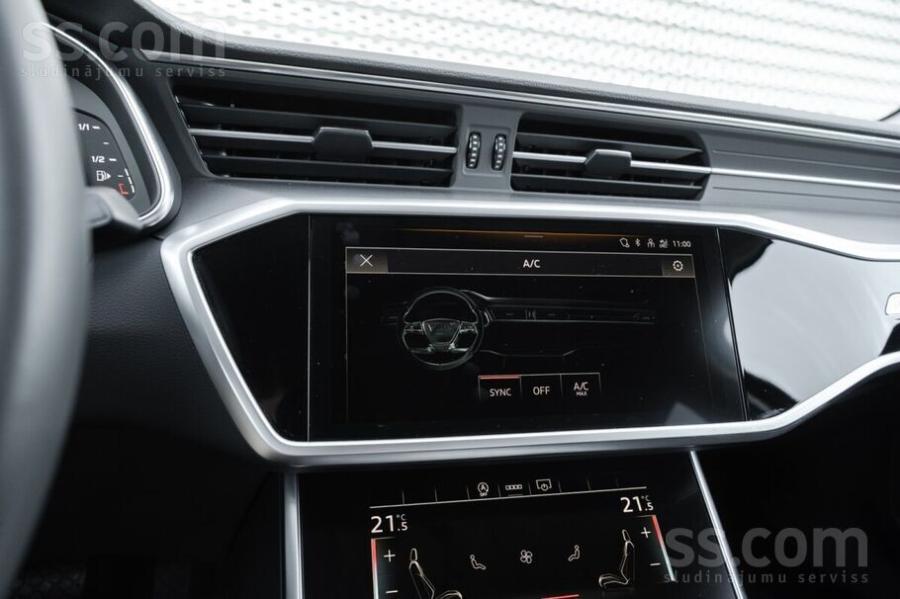 Melns Audi A6 2023 Rīga, ar dzinēja tilpumu 2.00 L un nobraukumu 50 tūkst. km par 27900 €, foto 16 vietnē AUTOMOTO.COM.LV