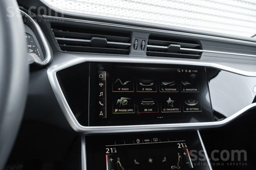 Melns Audi A6 2023 Rīga, ar dzinēja tilpumu 2.00 L un nobraukumu 50 tūkst. km par 27900 €, foto 18 vietnē AUTOMOTO.COM.LV