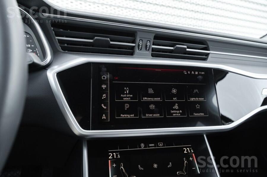Melns Audi A6 2023 Rīga, ar dzinēja tilpumu 2.00 L un nobraukumu 50 tūkst. km par 27900 €, foto 19 vietnē AUTOMOTO.COM.LV