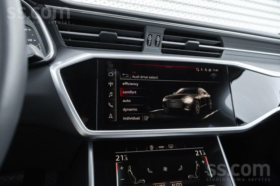 Melns Audi A6 2023 Rīga, ar dzinēja tilpumu 2.00 L un nobraukumu 50 tūkst. km par 27900 €, foto 20 vietnē AUTOMOTO.COM.LV