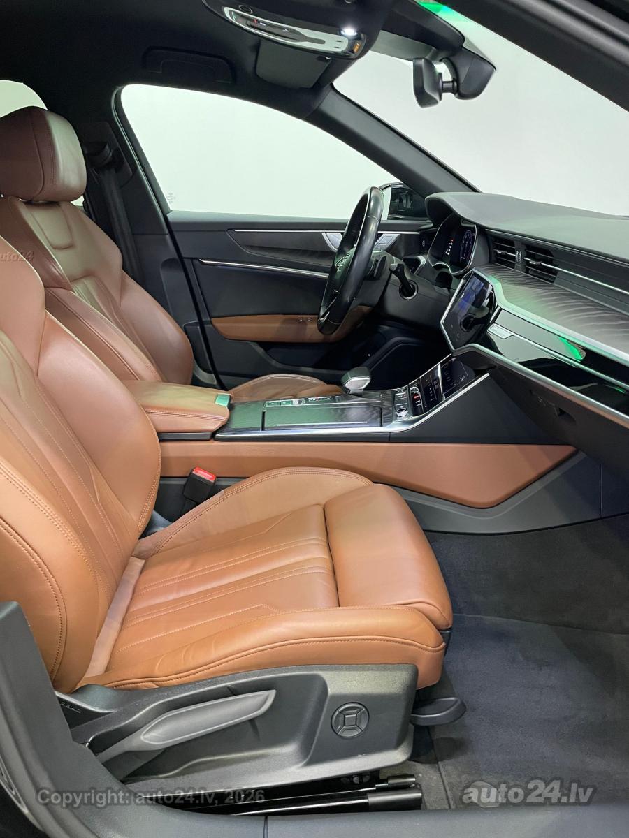 Black Audi A6 2023 in Tallinn, with an engine capacity of 2.00 L and mileage of 114 thousand km for 28990 €, photo 9 on AUTOMOTO.COM.LV