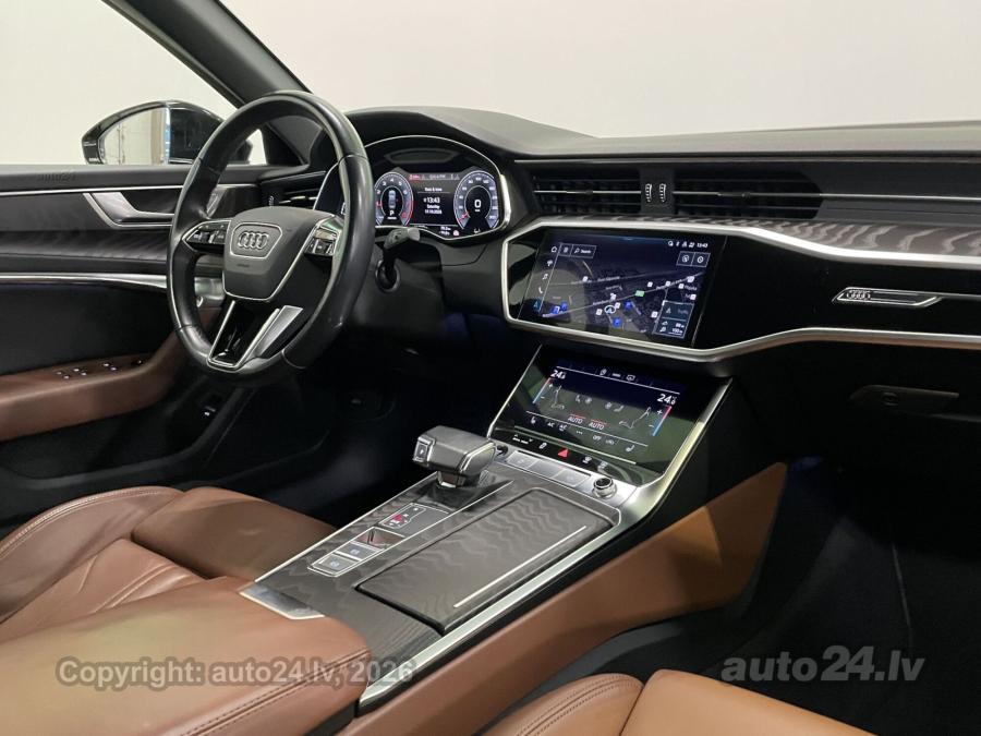 Black Audi A6 2023 in Tallinn, with an engine capacity of 2.00 L and mileage of 114 thousand km for 28990 €, photo 12 on AUTOMOTO.COM.LV