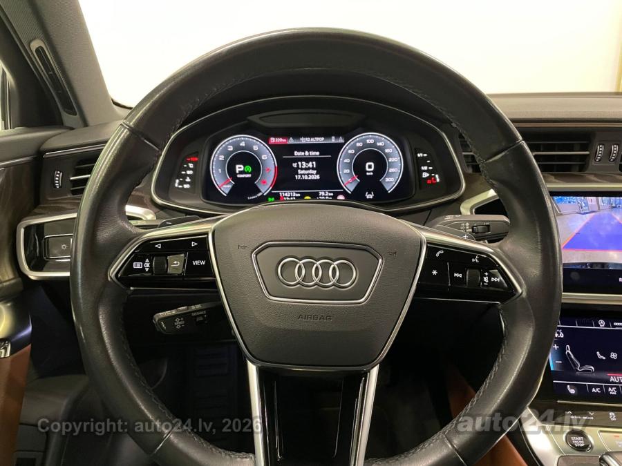 Black Audi A6 2023 in Tallinn, with an engine capacity of 2.00 L and mileage of 114 thousand km for 28990 €, photo 14 on AUTOMOTO.COM.LV