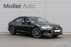 Melns Audi A6 2024 Rīga, ar dzinēja tilpumu 2.00 L un nobraukumu 42 tūkst. km par 36900 €, foto 2 vietnē AUTOMOTO.COM.LV