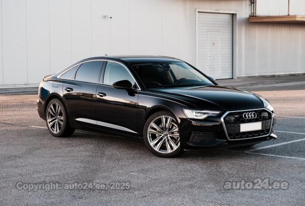 Black Audi A6 2024 in Tartu, with an engine capacity of 2.00 L and mileage of 62 thousand km for 42900 €, photo 2 on AUTOMOTO.COM.LV