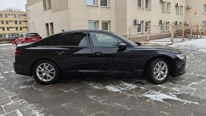 Black Audi A6 2024 in Vilnius, with an engine capacity of 1.97 L and mileage of 27 thousand km for 38000 €, photo 3 on AUTOMOTO.COM.LV