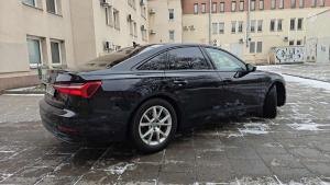 Black Audi A6 2024 in Vilnius, with an engine capacity of 1.97 L and mileage of 27 thousand km for 38000 €, photo 4 on AUTOMOTO.COM.LV